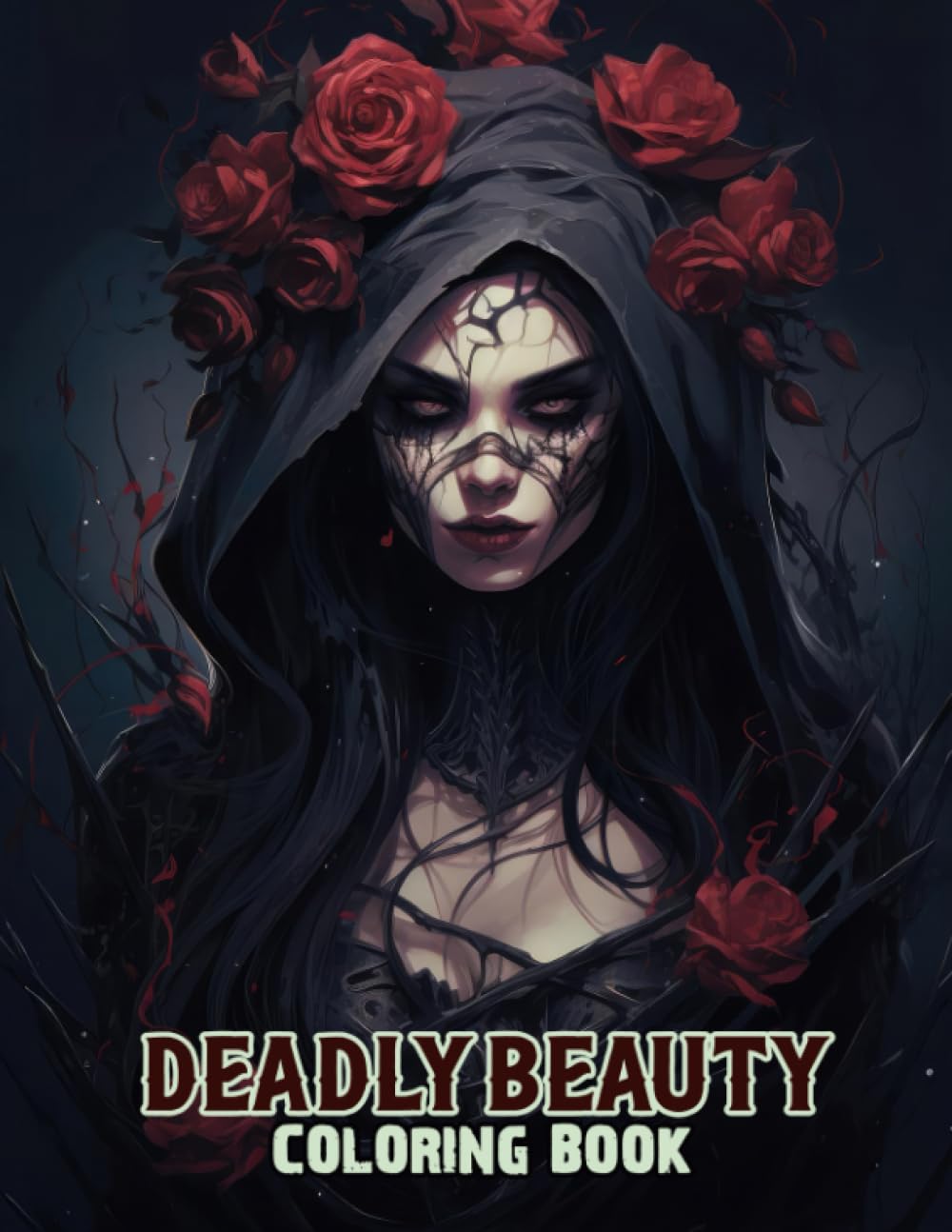 Deadly Beauty Coloring Book: Experience the Thrilling Trepidation of ...