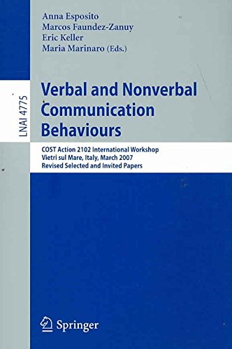 Verbal and Nonverbal Communication Behaviours by Anna (EDT)/ Faundez ...