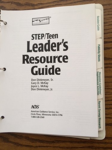 Teen Leader's Guide: Systematic Training for Effective Parenting of ...