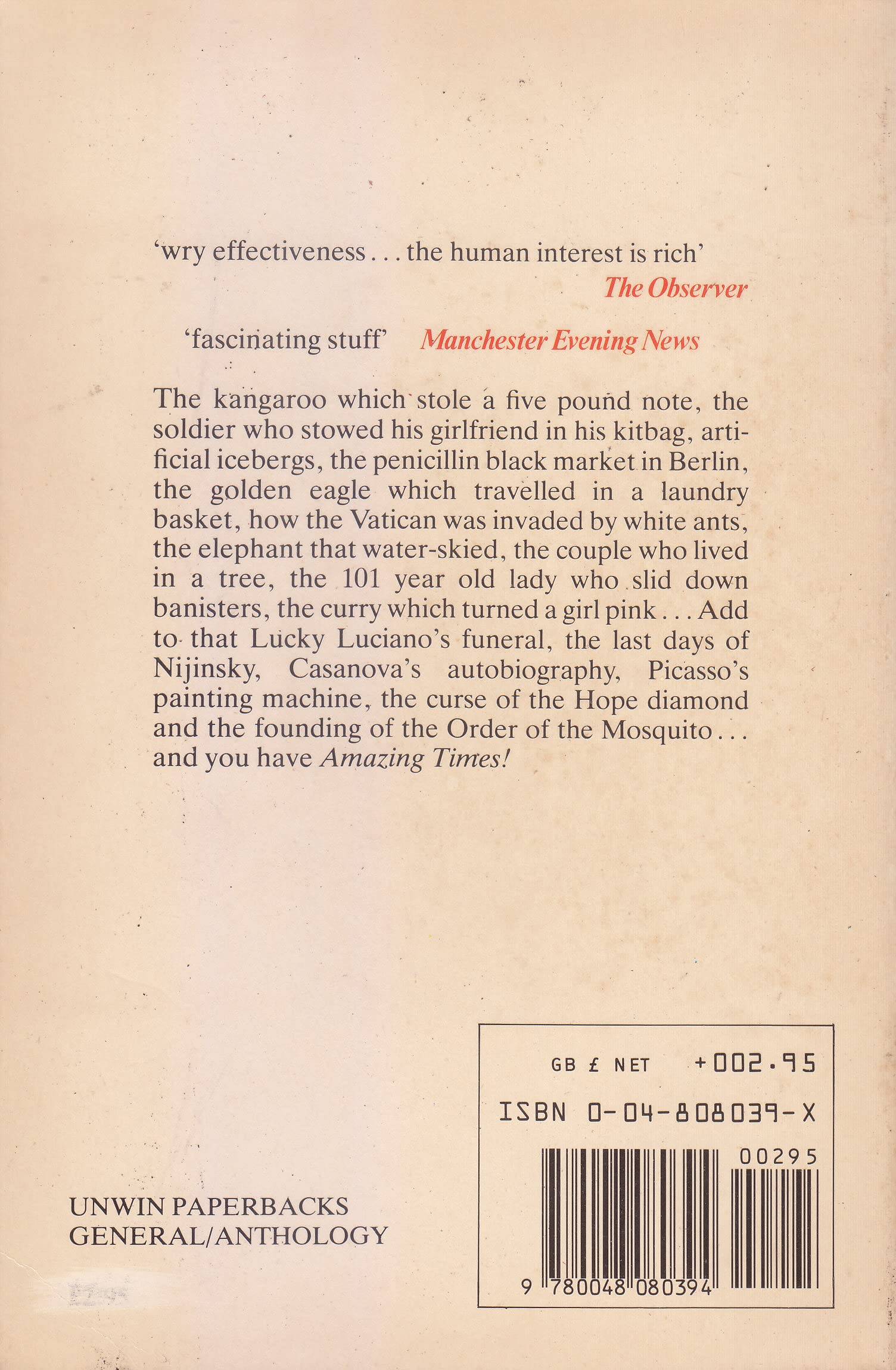 Amazing Times: Selection of the Most Amusing and Amazing Articles from ...