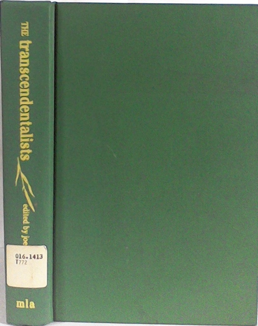 The Transcendentalists: A Review of Research and Criticism by Modern ...