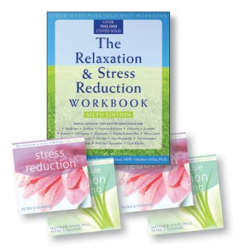 The Relaxation & Stress Reduction Workbook & 4 CD Set by Martha Davis ...