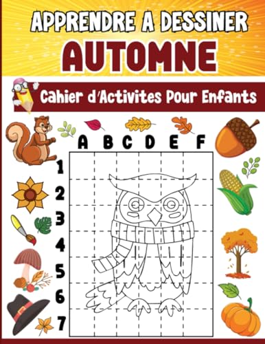 Apprendre à Dessiner d’Automne Pour Les Enfants: Simple Et Facile Guide ...