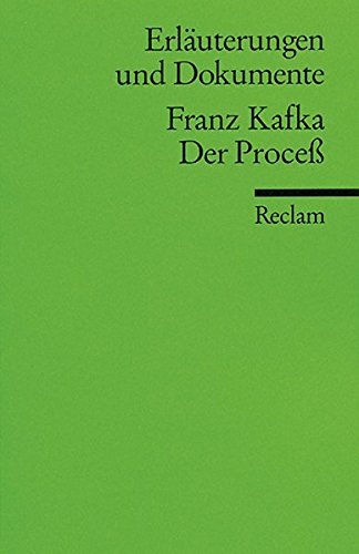 Der Process by Franz Kafka (1993-12-31) by Franz Kafka | Goodreads