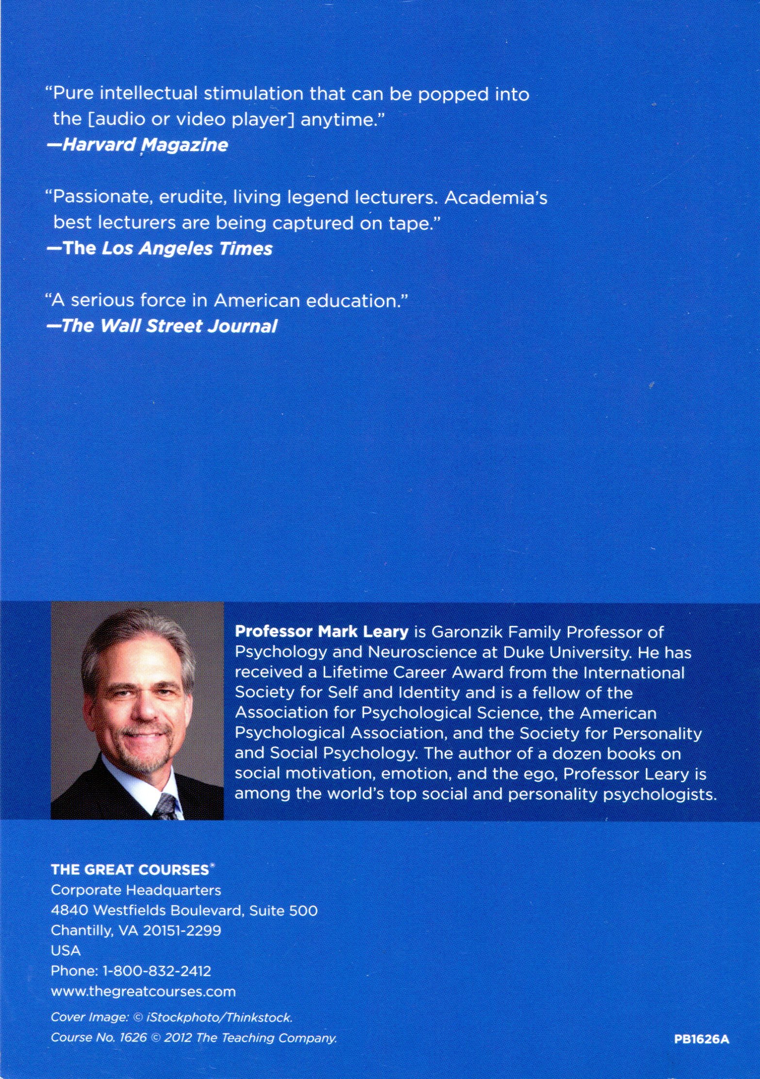 Understanding the Mysteries of Human Behavior by The Great Courses ...