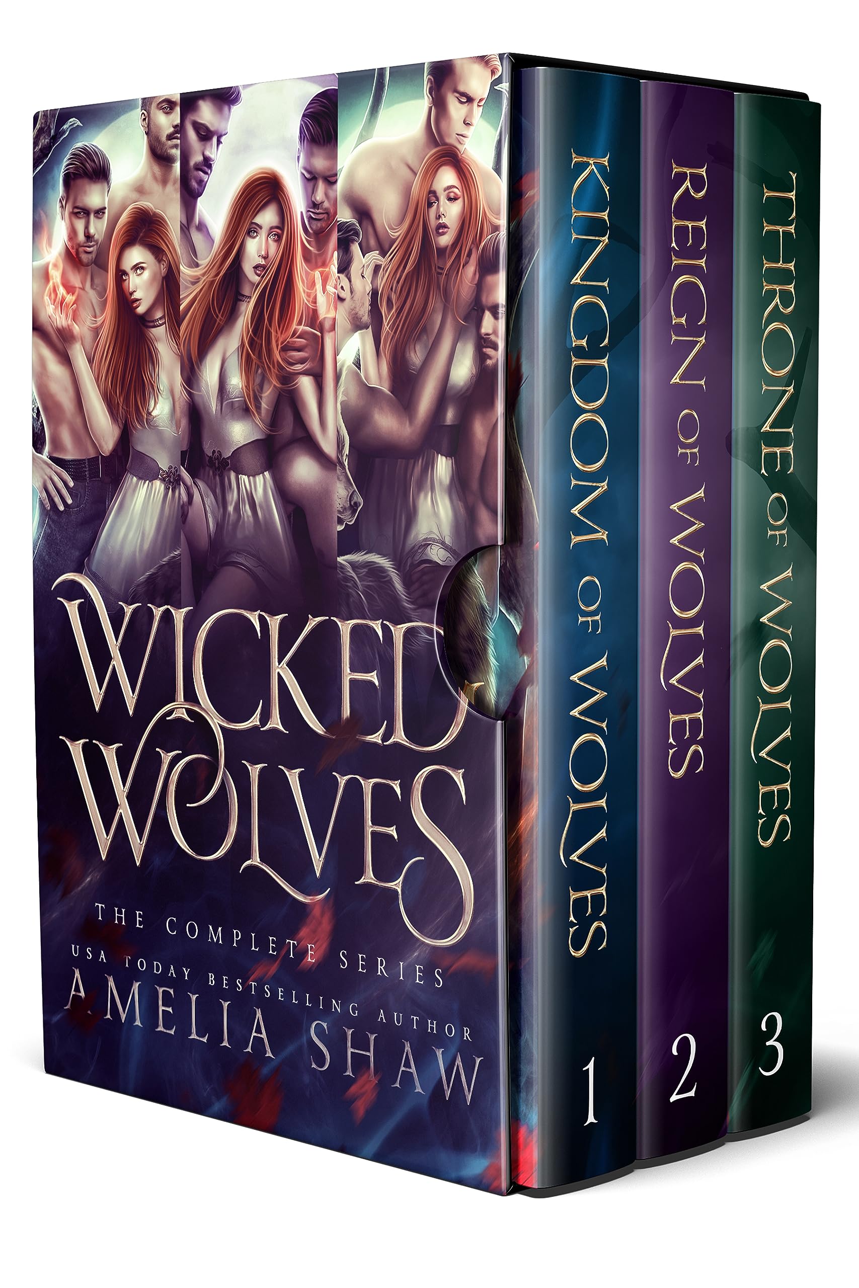 Wicked Wolves: Books 1-3: Whychoose paranormal romance boxset by Amelia Shaw | Goodreads