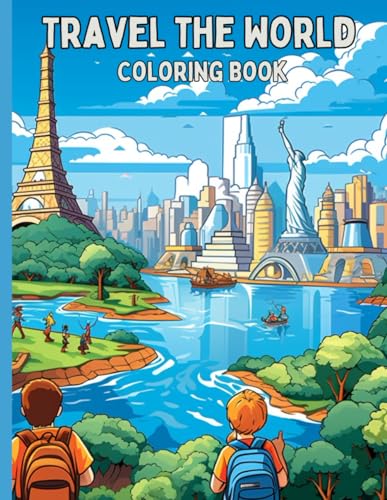 Travel the World: Coloring Book for Kids by Kald Design Studio | Goodreads