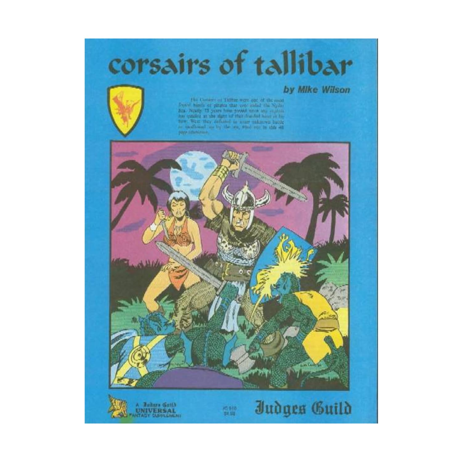 Corsairs of Tallibar (Judges Guild) by Mike Wilson | Goodreads