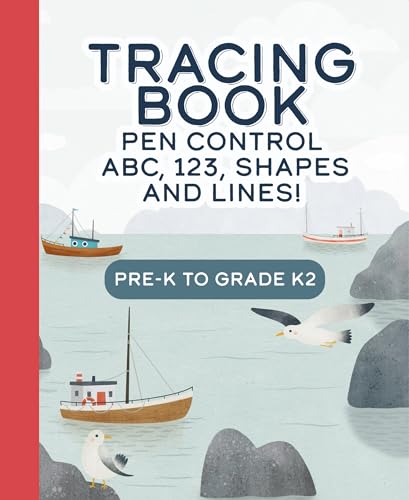 Tracing Book & Pen control for toddlers. Handwriting & Drawing ...