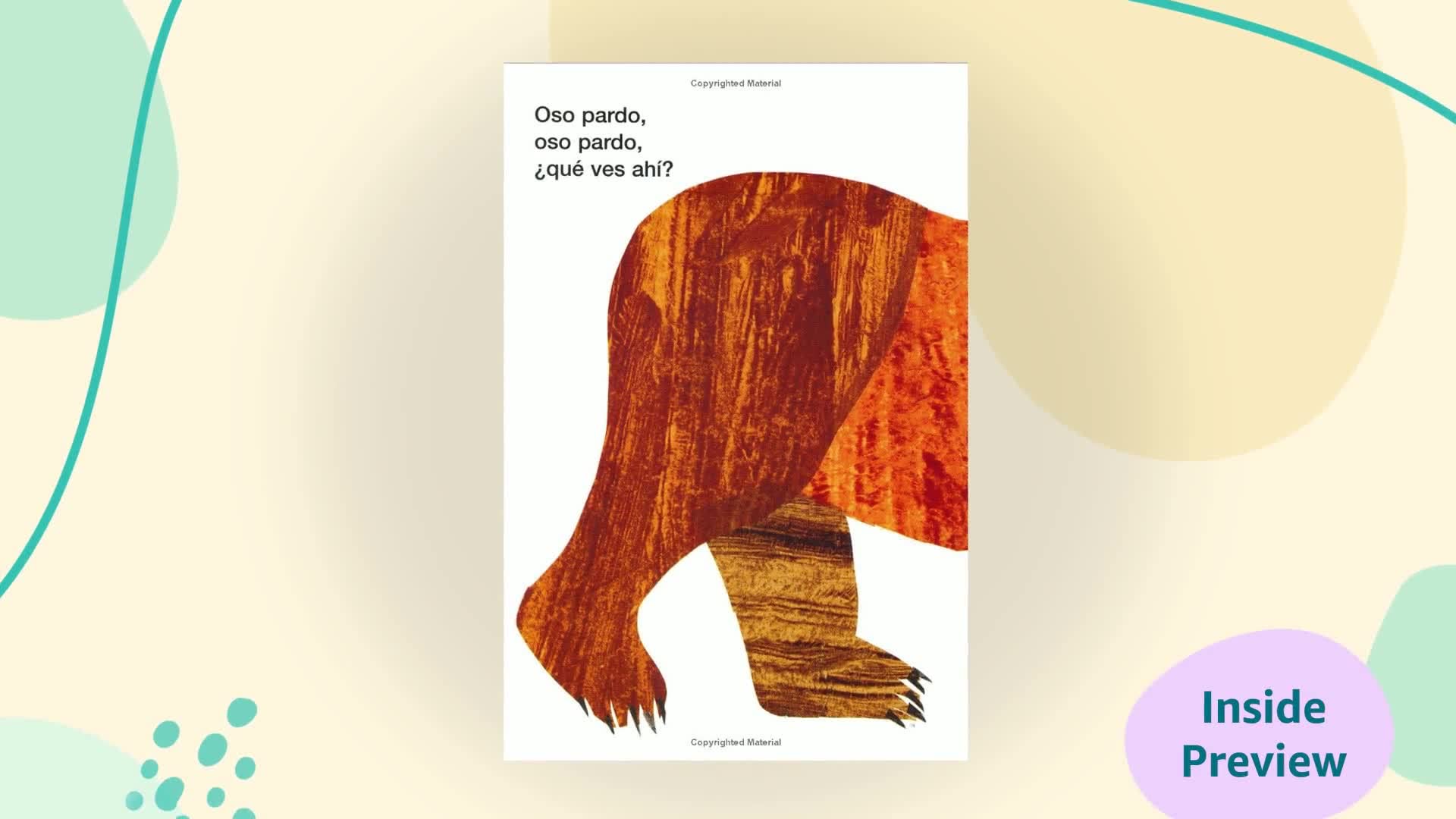 Oso pardo, oso pardo, ¿qué ves ahí? by Bill Martin Jr. | Goodreads