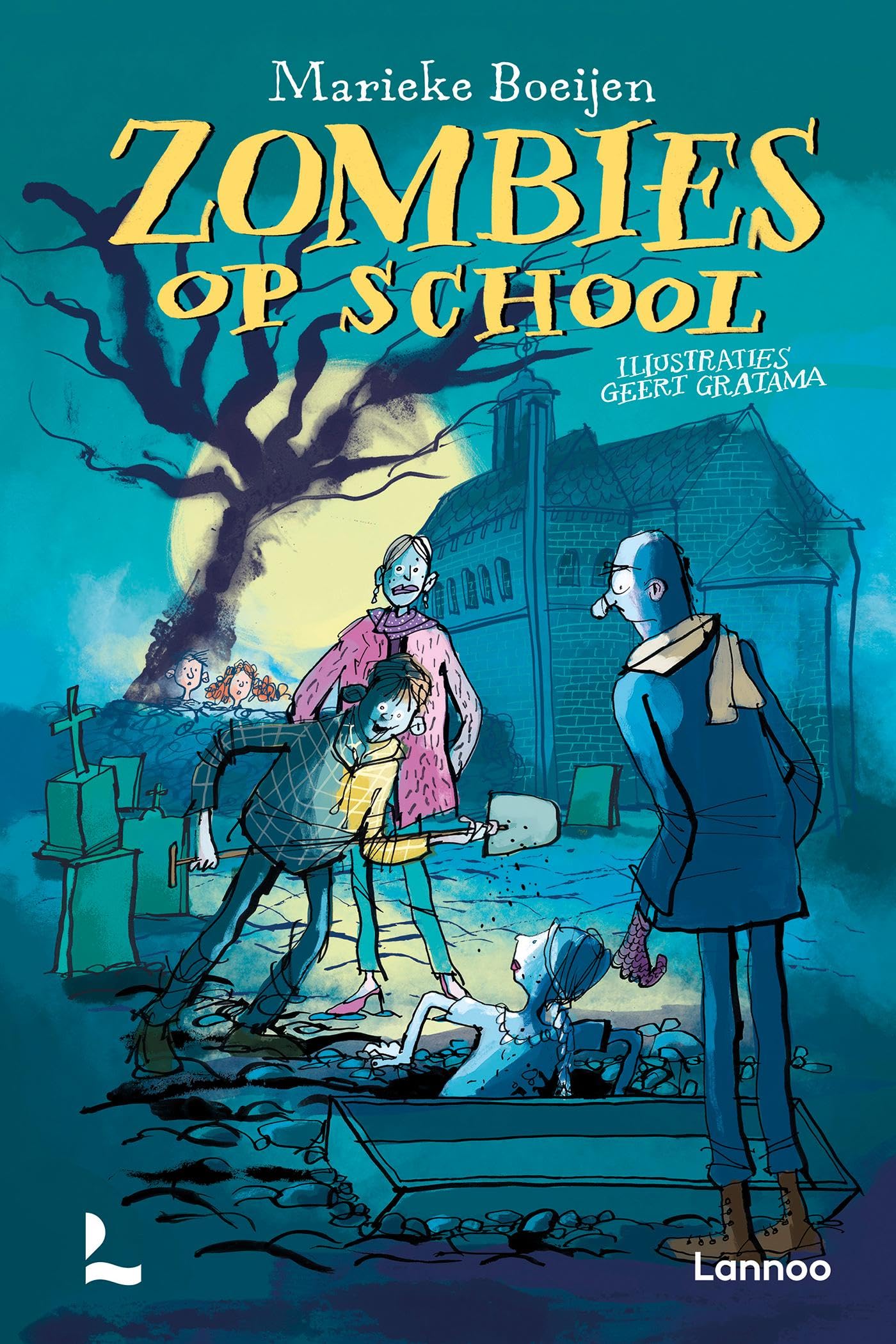 Zombies op school (Dutch Edition) by Marieke Boeijen | Goodreads