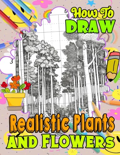 How To Draw Realistic Plants and Flowers: Step-by-Step Guide for ...