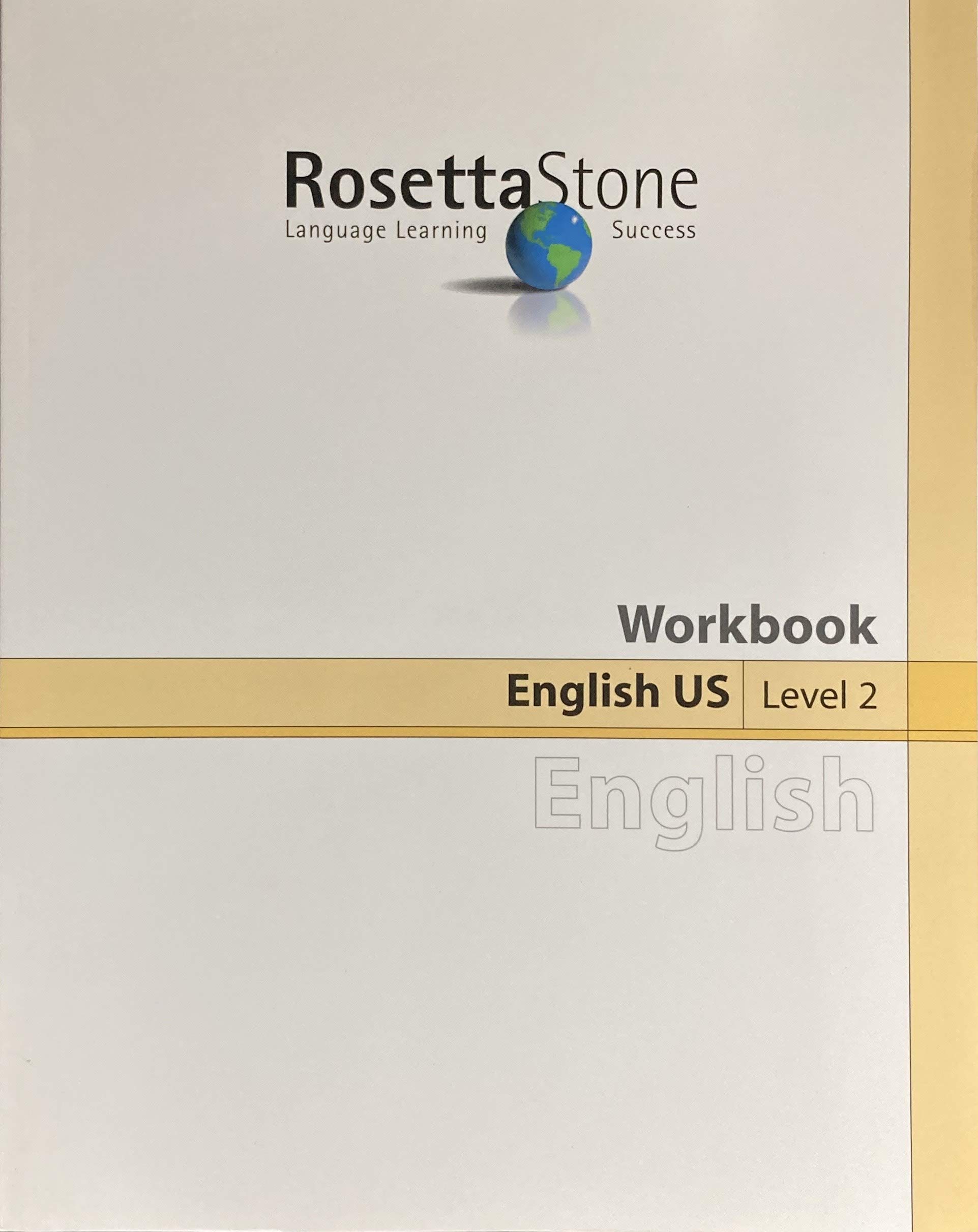 Rosetta Stone English (US) Student Workbook Level 2 by Rosetta Stone ...