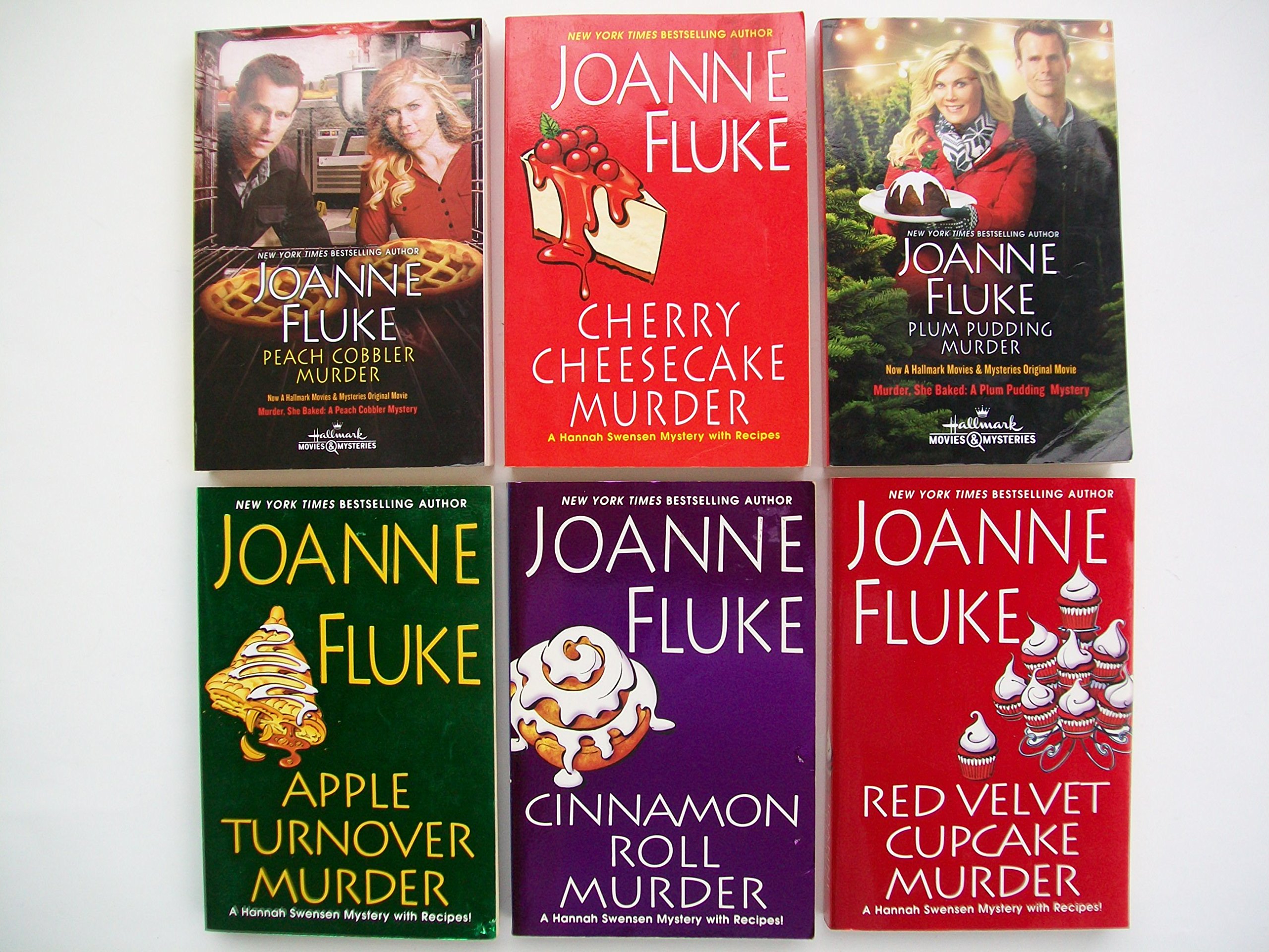 Hannah Swenson Mystery Series ( Set of 6) Peach Cobbler Murder, Cherry ...