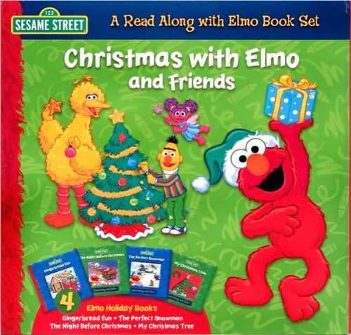 Christmas with Elmo and Friends: A Read Along with Elmo Book Set by ...
