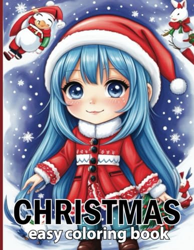 Chibi Christmas Coloring Pages
