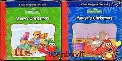 a read along with elmo book snowy christmas by flying frog publishing ...