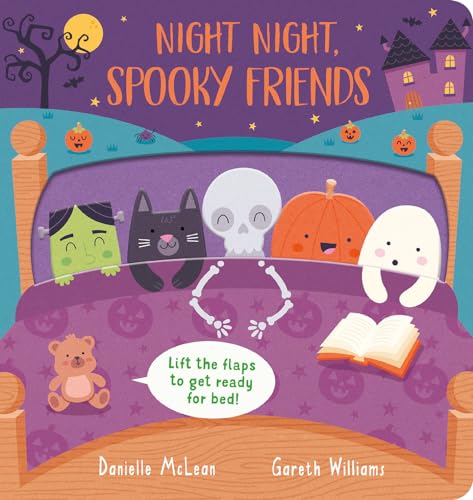 Night Night, Spooky Friends: A Halloween Lift-the-Flap Book by Danielle ...
