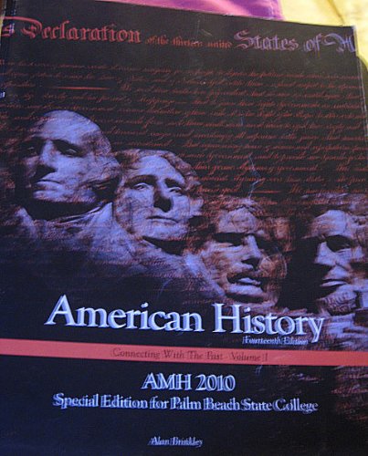 American History: Connecting with the Past - Volume 1 by Alan Brinkley ...
