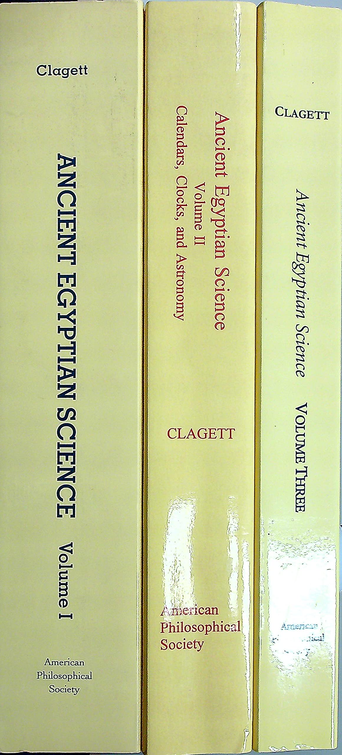 Ancient Egyptian Science 3 Vol Set by Marshall Clagett | Goodreads