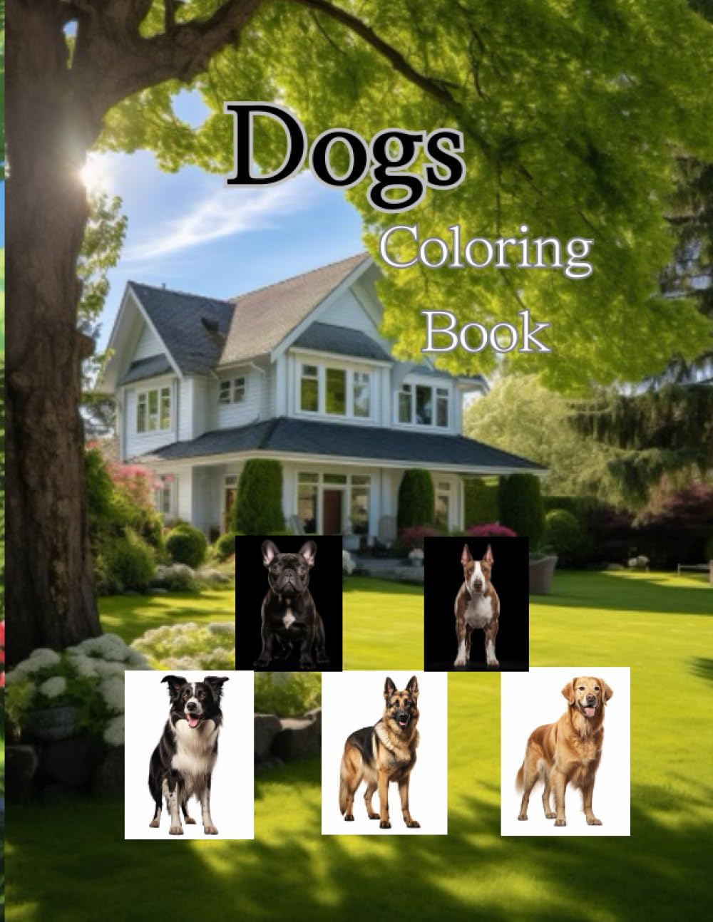 Dogs Coloring Book: Color to your heart's content and see the fantastic ...