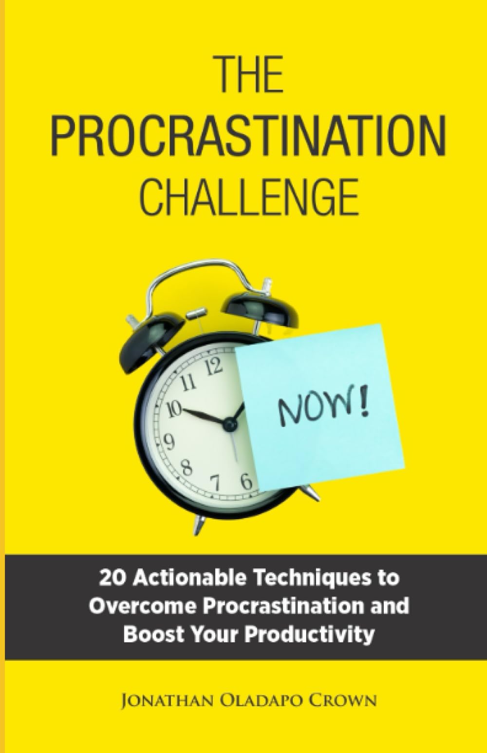 THE PROCRASTINATION CHALLENGE: 20 Actionable Techniques to Overcome ...