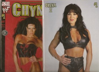 Chyna II #1 both regular & limited edition photo cover comic books / World Wrestling Federation ...