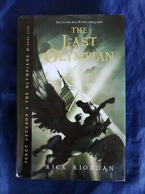 The Last Olympian (Percy Jackson & the Olympians, #5) by Rick Riordan ...