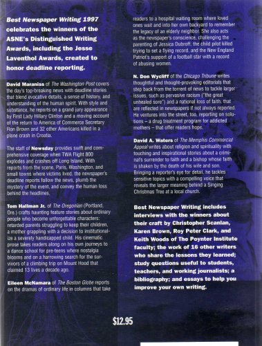 1997 BEST NEWSPAPER WRITING - WINNERS: THE AMERICAN SOCIETY OF ...