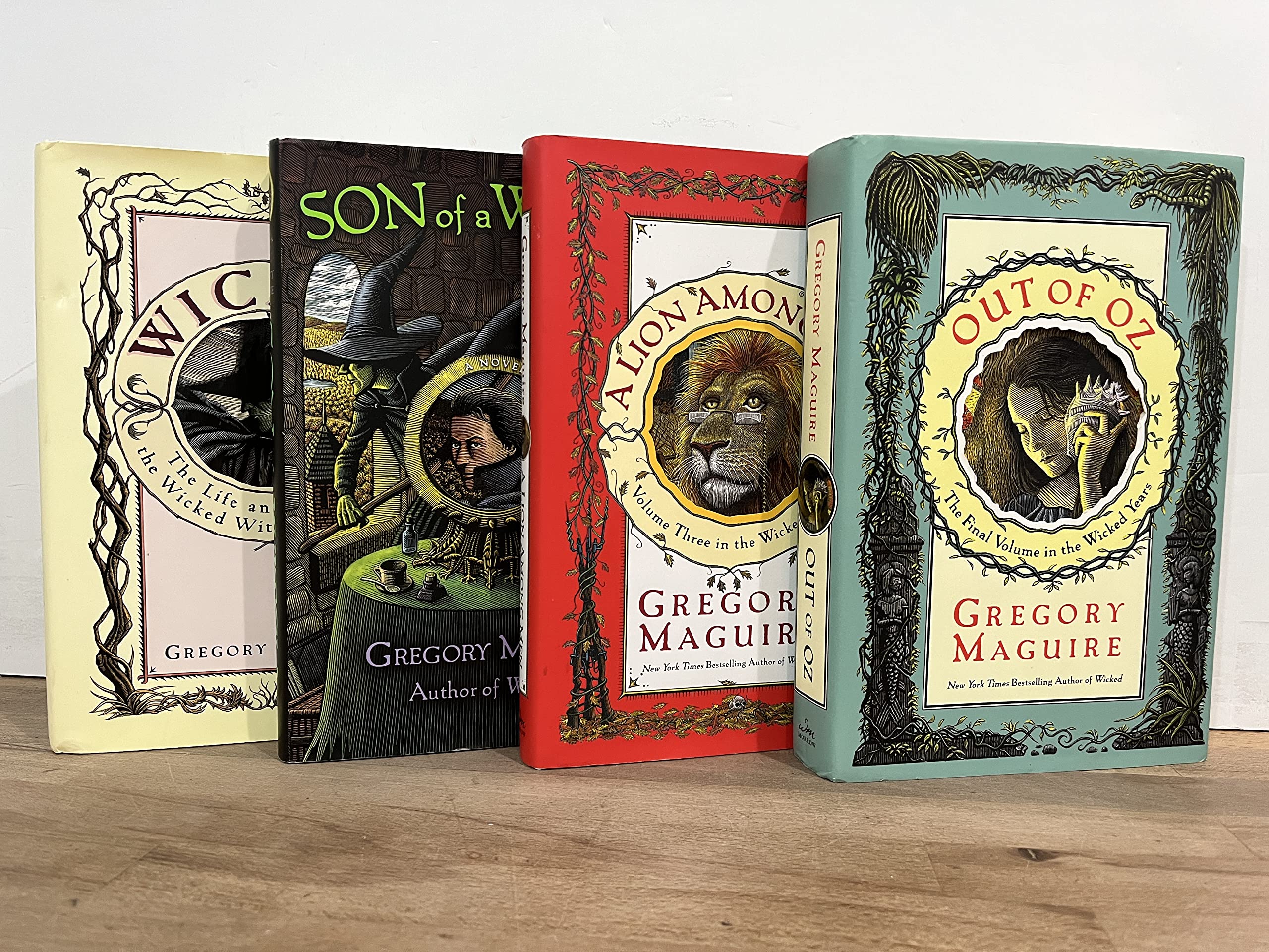 The Wicked Years Gregory Maguire Oz Set Complete Four Novel Collection ...
