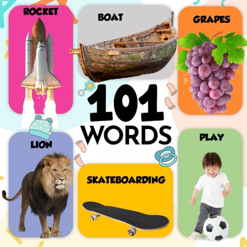 First 101 Words board book: Learning Book With Illustrations by Othman ...