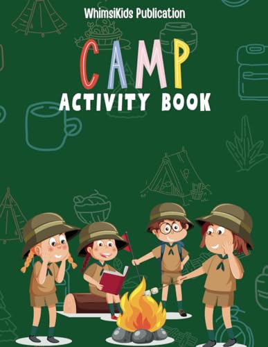 Camp Activity Book: Fun Camping Activities for Kids by WhimsiKids ...