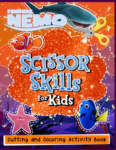 Finding Scissor Skills: Cutting And Coloring Activity Book by Tomás ...