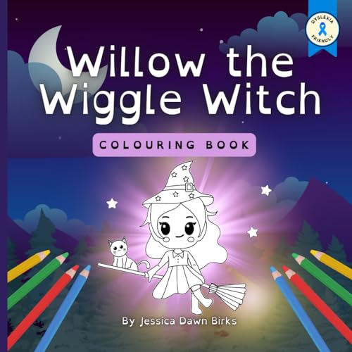 Willow the Wiggle Witch Colouring Book - Accompanies Tales of Whimsy ...