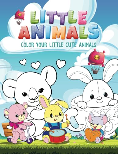 Little Animals Color Your Little Cute Animals fun for kids fly your ...