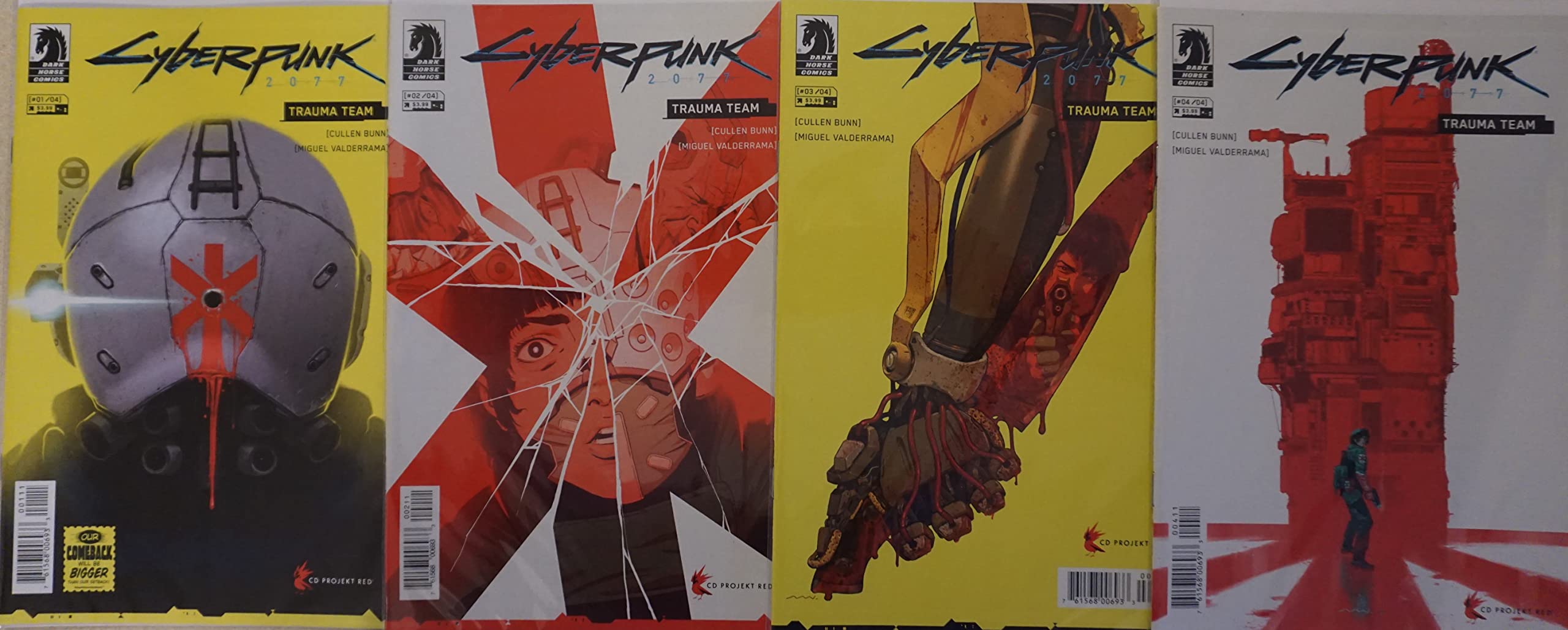 CYBERPUNK 2077 TRAUMA TEAM COMPLETE SERIES by Bunn | Goodreads