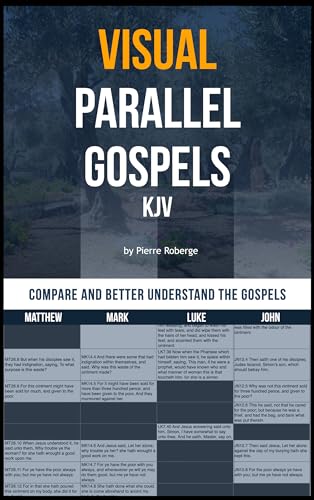 Visual Parallel Gospels KJV: Read and compare each verse, side-by-side ...