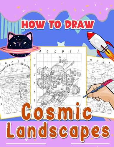How To Draw Cosmic Landscapes: Step-by-Step Drawing Guide to Explore ...