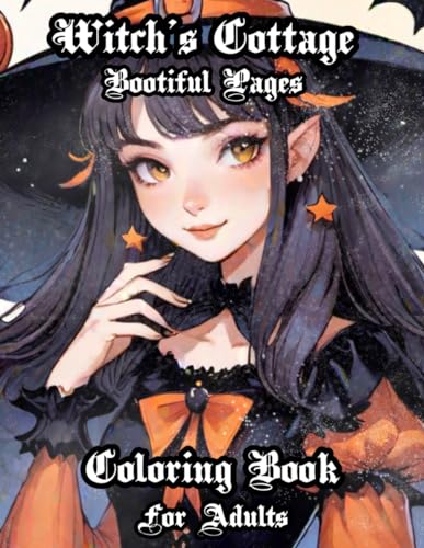 Enchanted Coloring Escapade Awaits: Discover 'Witch's Cottage Bootiful ...