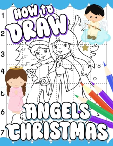 How To Draw Angels: Have Fun with Cute Girls Drawing step by Step | For ...