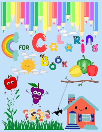C for colouring book: Colorful and Engaging Toddler Coloring Book ...