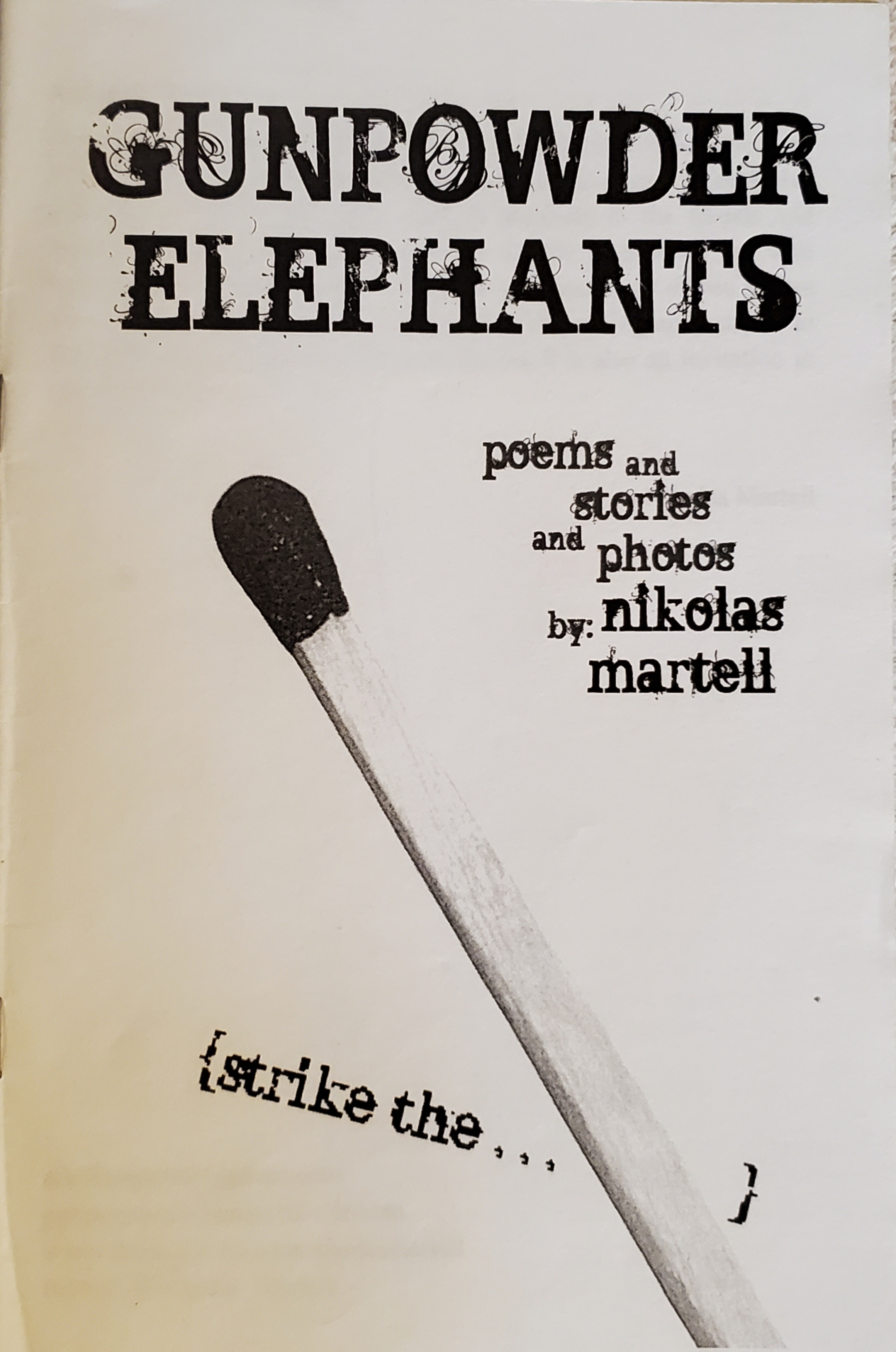 Gunpowder Elephants by Nikolas Martell | Goodreads