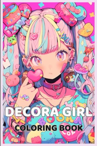 Decora Girls: Coloring Bookwill bring you to the world of stylish and ...