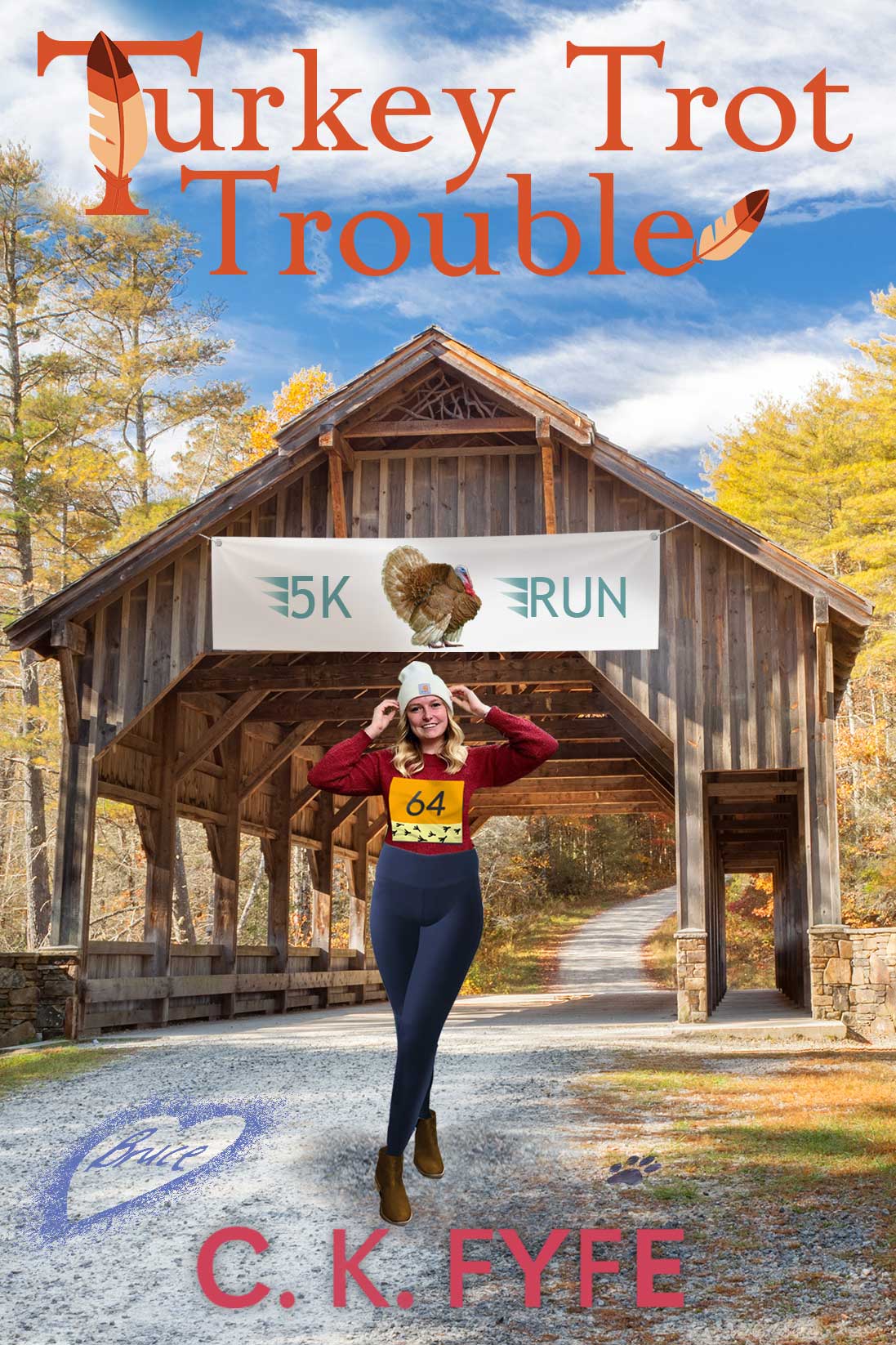 Turkey Trot Trouble: A Short Romantic Cozy Mystery by C.K. Fyfe | Goodreads
