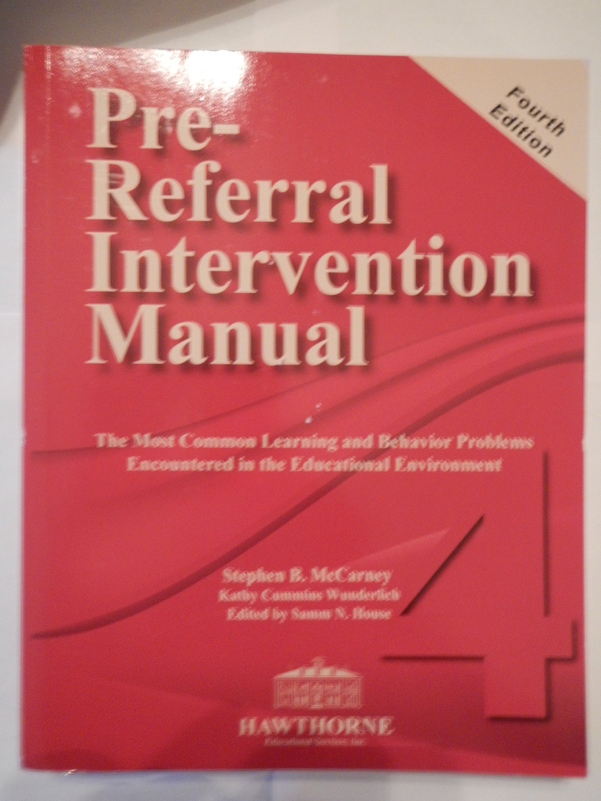 Pre-Referral Intervention Manual-Fourth Edition by Kathy Cummins ...