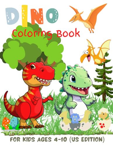 DINO Coloring Book: Dinosaurs coloring book for kids. by ENA SMITH ...