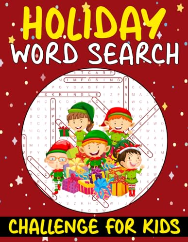 Holiday Word Search Challenge For Kids: Enhance your cognitive ...