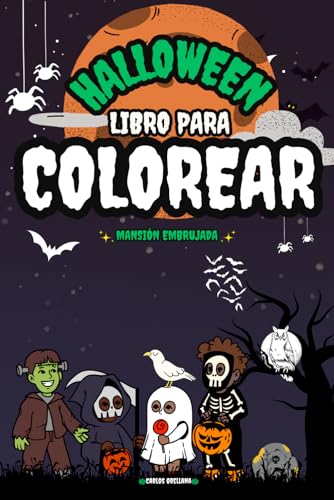 Halloween Mi Libro Para Colorear: lindo libro de Halloween para niños ...
