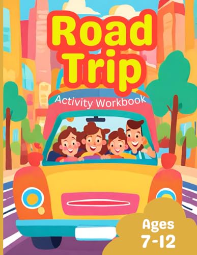 Fun Road Trip Activity Book: Road trip games for kids including ...