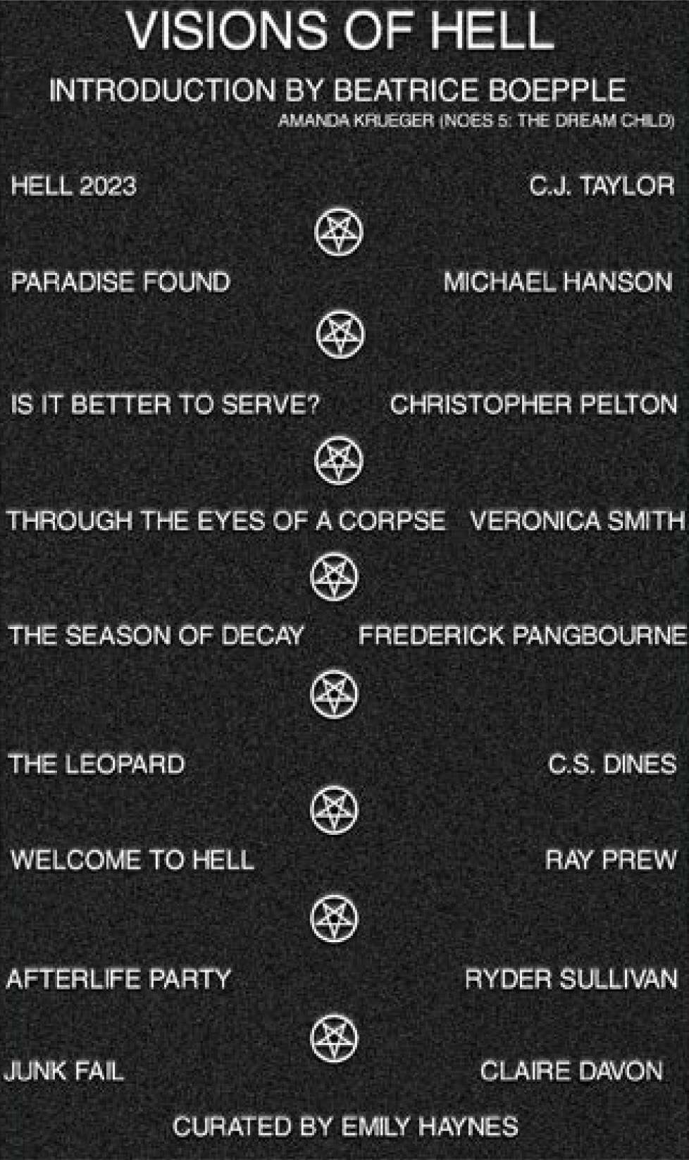 Visions Of Hell by Emily Haynes | Goodreads